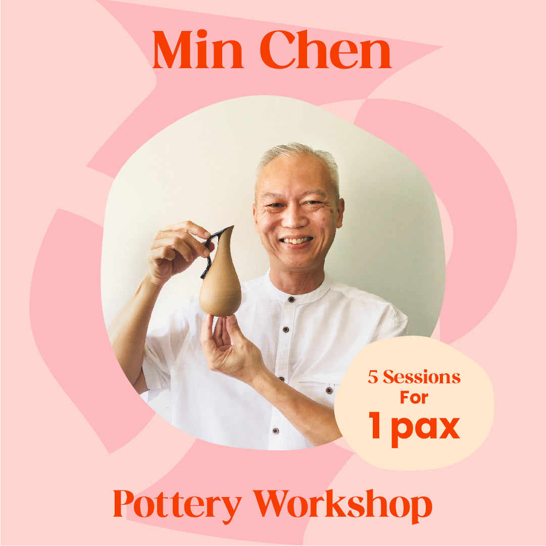 Pottery Workshop (5 Sessions Package) for 1 pax – HeartBid